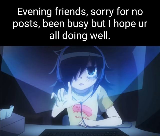 Evening friends, sorry for no posts, been busy but I hope ur all doing ...