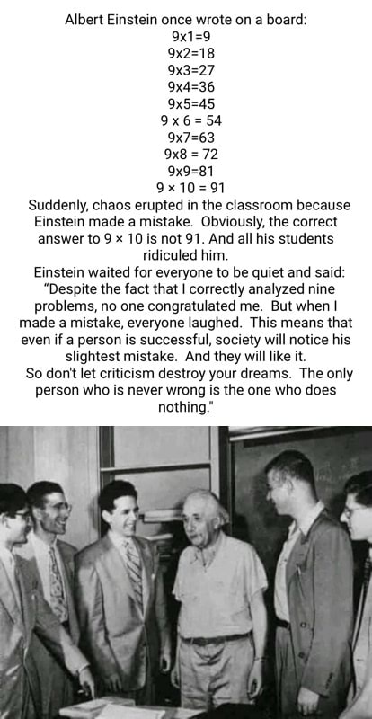 Albert Einstein once wrote on a board: 72 Suddenly, chaos erupted in ...
