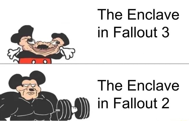 The Enclave in Fallout 3 The Enclave in Fallout 2 - )