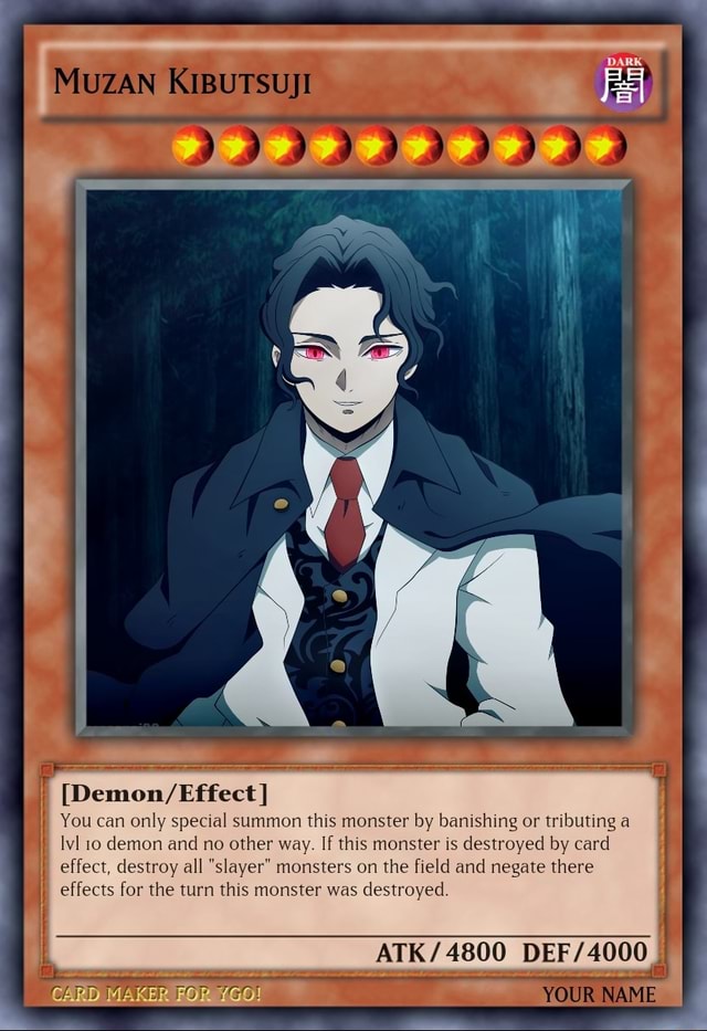 MUZAN KIBUTSUJI You can only special summon this monster by banishing ...