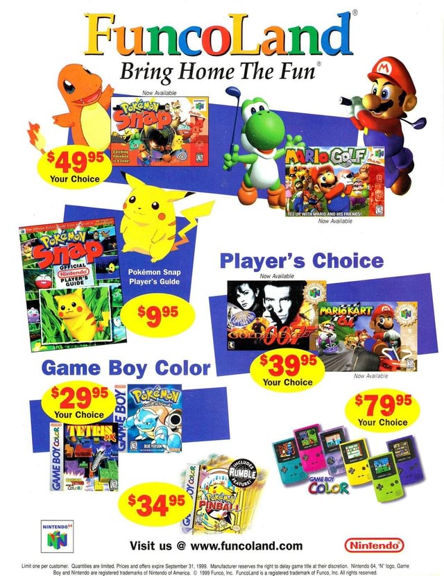 FuncoLand Bring Home The Fun Now Available Your Choice Now Available ...