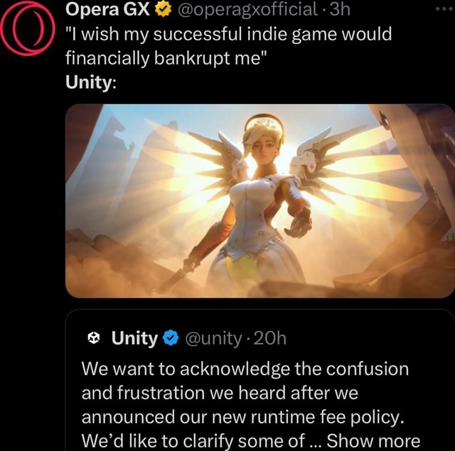 Opera Gx Operagxofficial Wish My Successful Indie Game Would