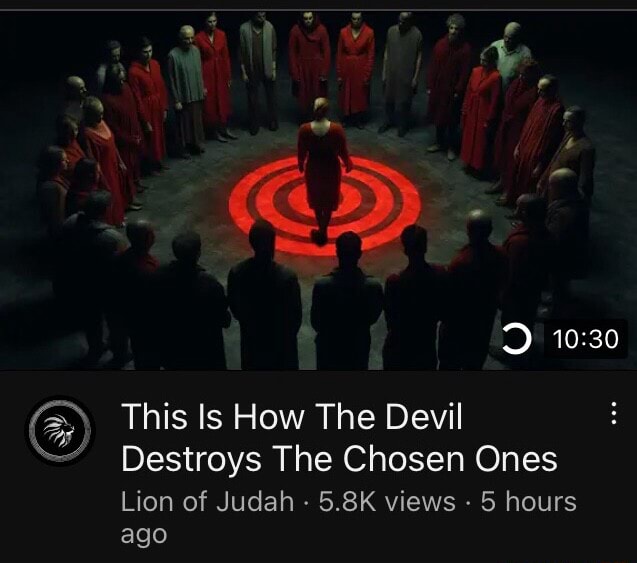 Coy This Is How The Devil Destroys The Chosen Ones Lion of Judah - 5.8K ...