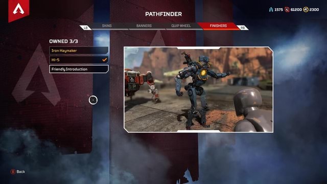 A 1575 61200 2300 PATHFINDER FINISHERS SKIN BANNERS QUIP WHEEL OWNED ...