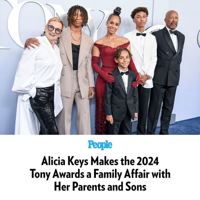 Alicia Keys has arrived at 2024 Tony Awards — and she made the occasion ...
