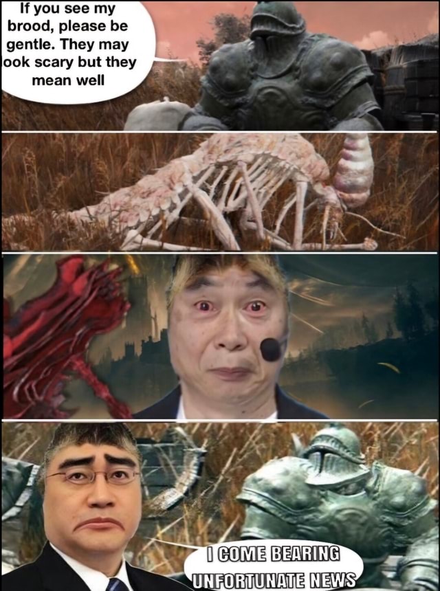 If you see my brood, please be gentle. They may ook scary but they mean ...