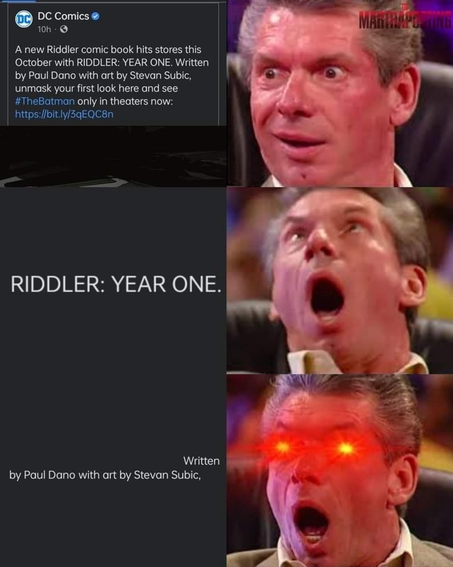 DC Comics @ A new Riddler comic book hits stores this October with ...