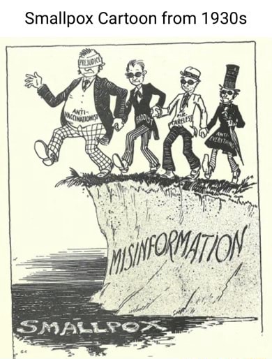 Smallpox Cartoon from 1930s - iFunny