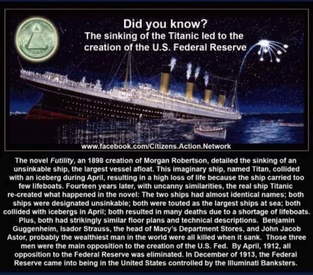 Did you know? The sinking of the Titanic led to the creation of the U.S ...