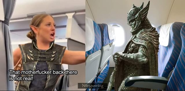 That motherfucker back 'there is not real! - iFunny