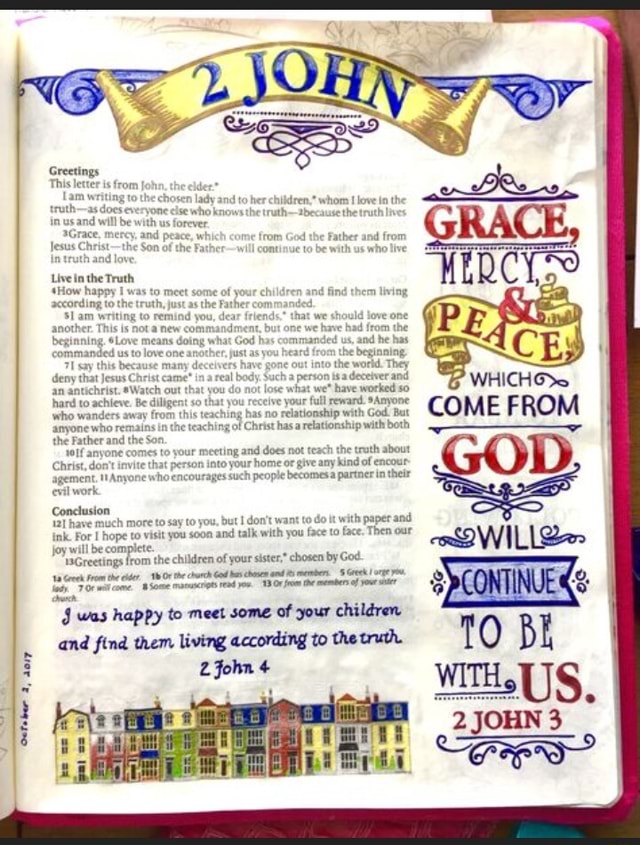 'Ocfeber 2, Greetings This letter from john the truth-as does everyone ...