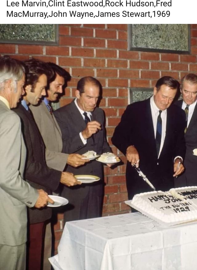 Lee Marvin, Clint Eastwood,Rock lludson,IFrecl MacMurray,John Wayne ...