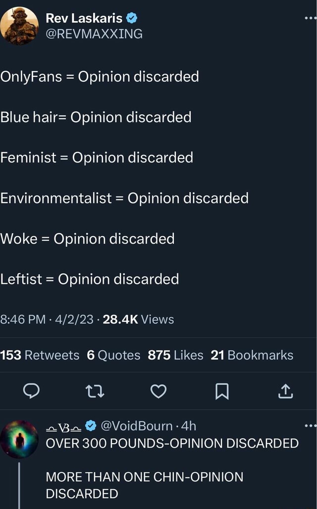 & Rev Laskaris @ @REVMAXXING OnlyFans = Opinion discarded Blue hair ...