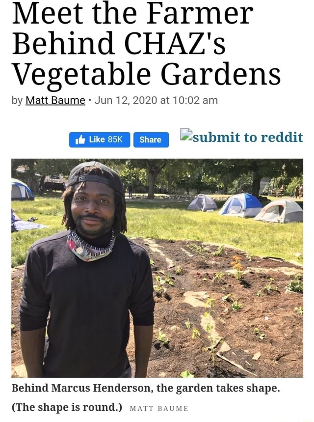 Meet the Farmer Behind CHAZ's Vegetable Gardens by Matt Baume Jun 12 ...