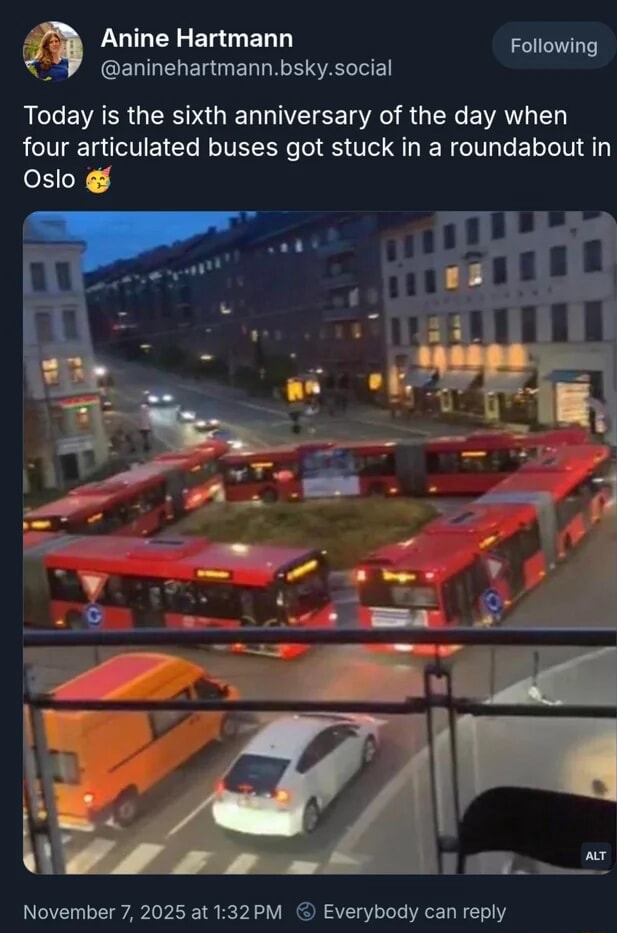Today is the sixth anniversary of the day when four articulated buses ...