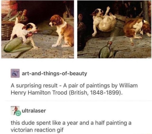 I A surprising result - A pair of paintings by William Henry Hamilton ...