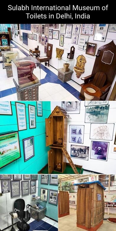 Sulabh International Museum of Toilets in Delhi, India - iFunny