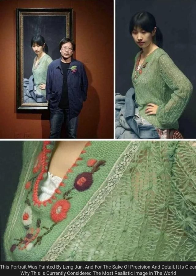 Ax This Portrait Was Painted By Leng Jun, And For The Sake Of Precision ...