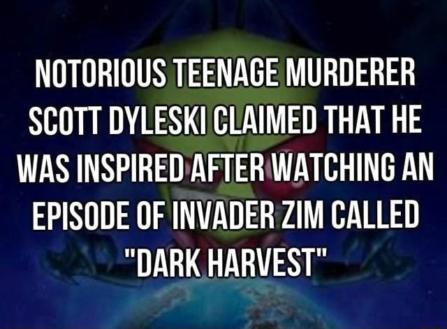 NOTORIOUS TEENAGE MURDERER SCOTT DYLESKI CLAIMED THAT HE WAS INSPIRED ...