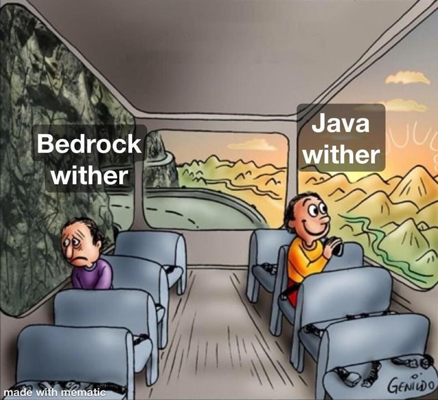 VAL Java Bedrock wither wither - iFunny