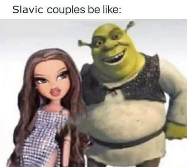 Slavic couples be like: - iFunny