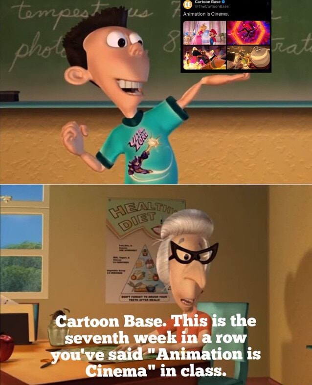 Cartoon Base. This is the seventh week in a row you've said "Animation ...