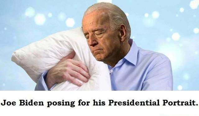 Joe Biden prepares for his "presidential" portrait.... - Joe Biden ...