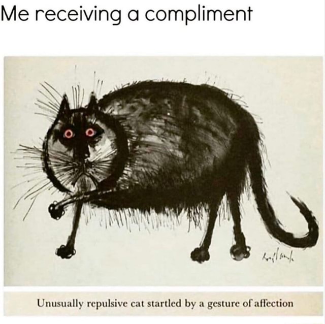 PSA: Today is Sunday - Me receiving a compliment Unusually repulsive ...
