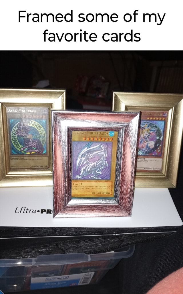 Framed some of my favorite cards - iFunny