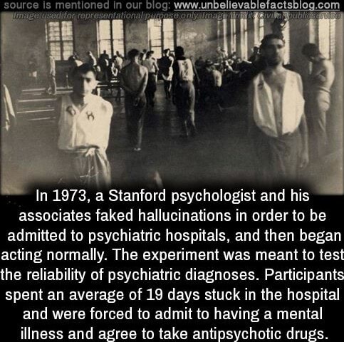 Log com In 1973, a Stanford psychologist and his associates faked ...