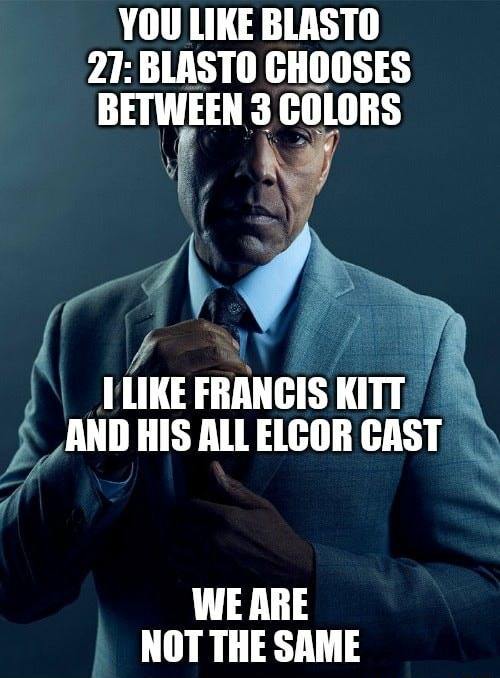 YOU LIKE BLASTO 27: BLASTO CHOOSES BETWEEN 3 COLORS LIKE FRANCIS KITT AND HIS ALL ELGOR CAST WE ...