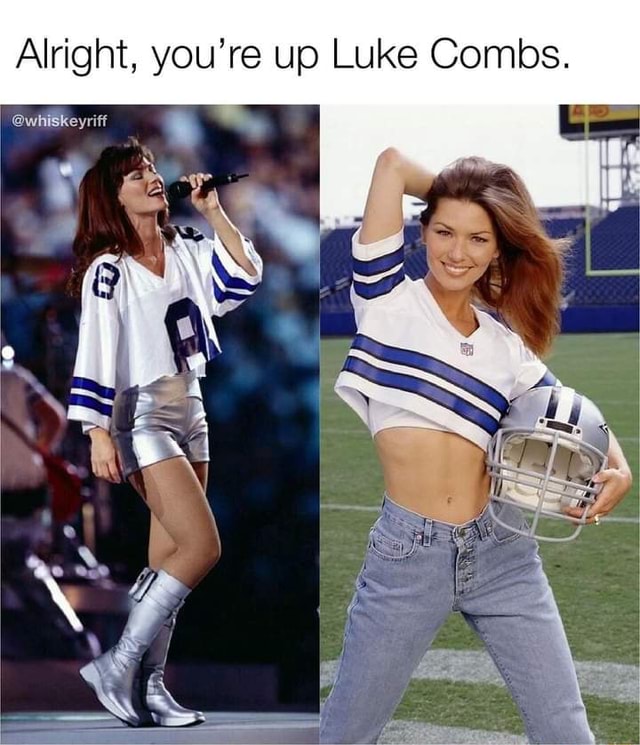 Alright, you're up Luke Combs. @whiskeyriff - iFunny