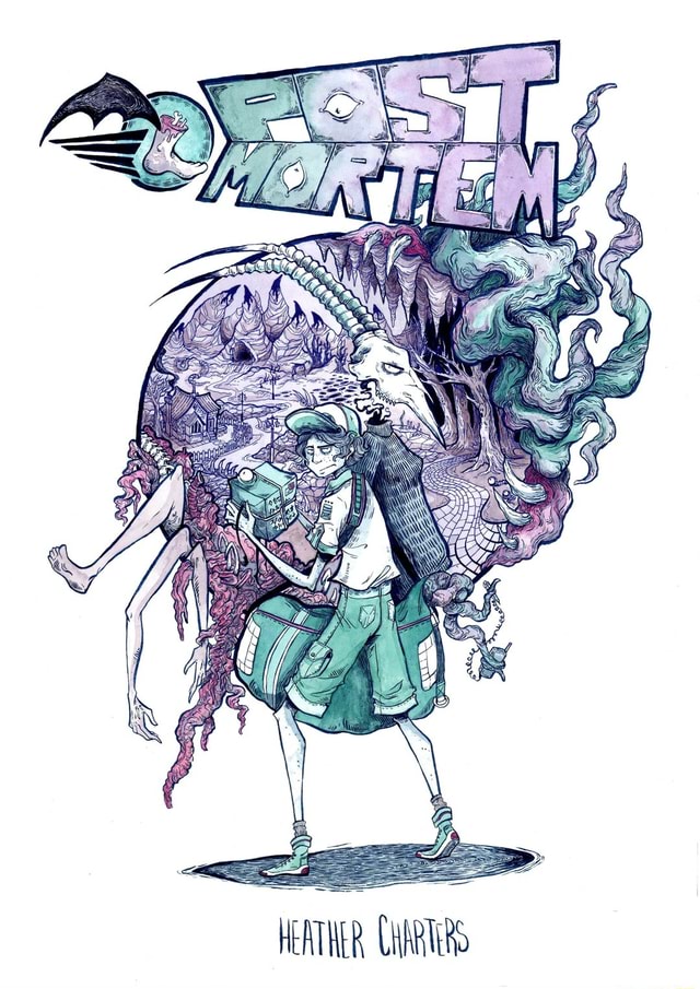 Introducing the world of Post Mortem, a web series following the ...