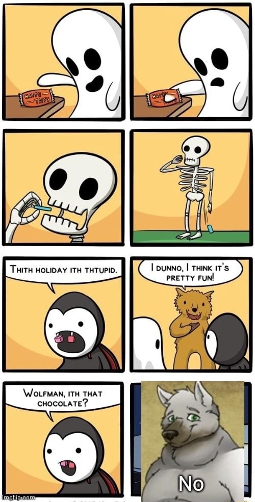 WoLFMAN, ITH THAT CHOCOLATE? - iFunny