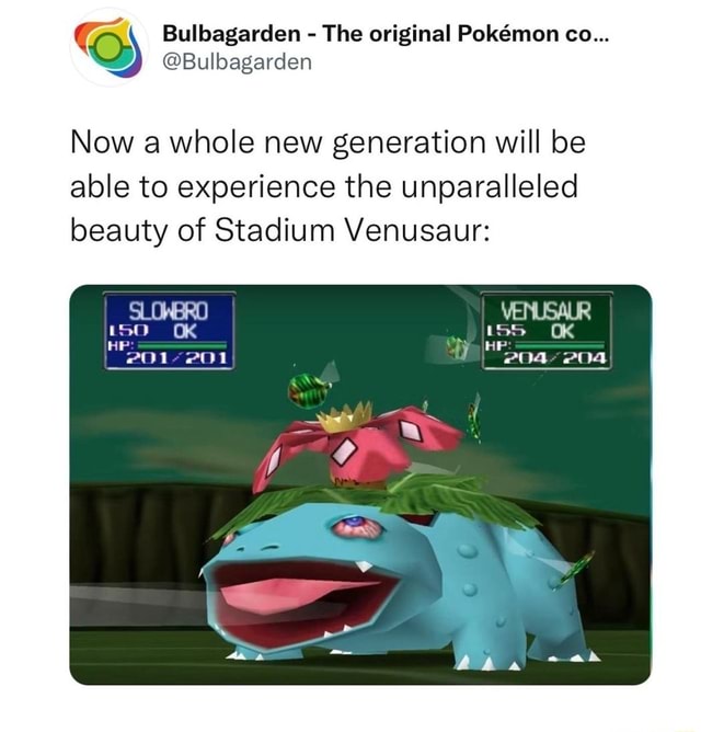 Bulbagarden - The original Pokemon co... Now a whole new generation ...