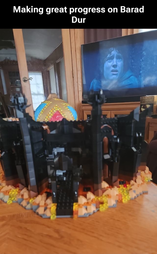 Making great progress on Barad Dur - iFunny