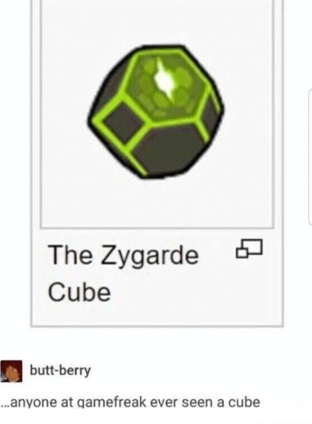 The Zygarde Cube I ..anyone at qamefreak ever seen a cube - iFunny