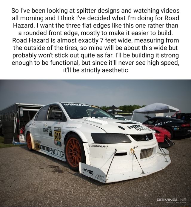 So I've been looking at splitter designs and watching videos all ...