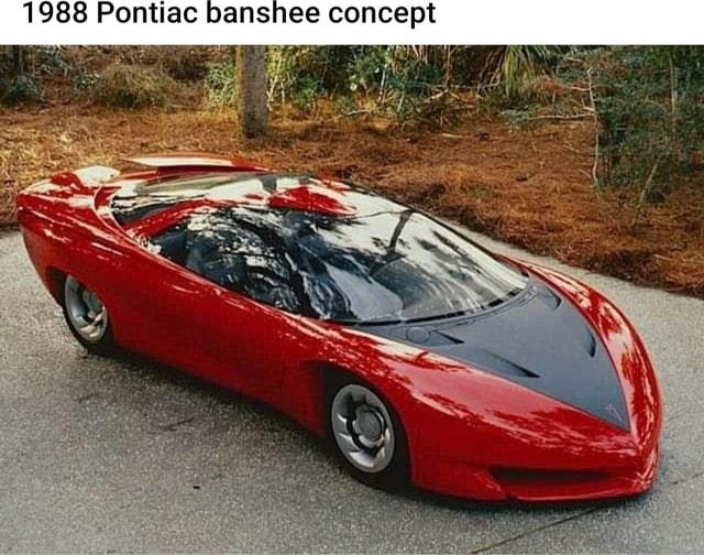 1988 Pontiac banshee concept - America’s best pics and videos