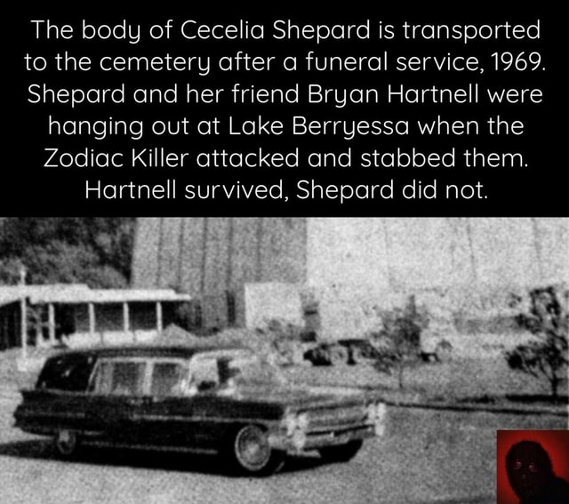 The body of Cecelia Shepard is transported to the cemetery after a ...