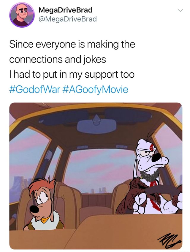 Goofy God of War - Since everyone is making the connections and jokes I ...
