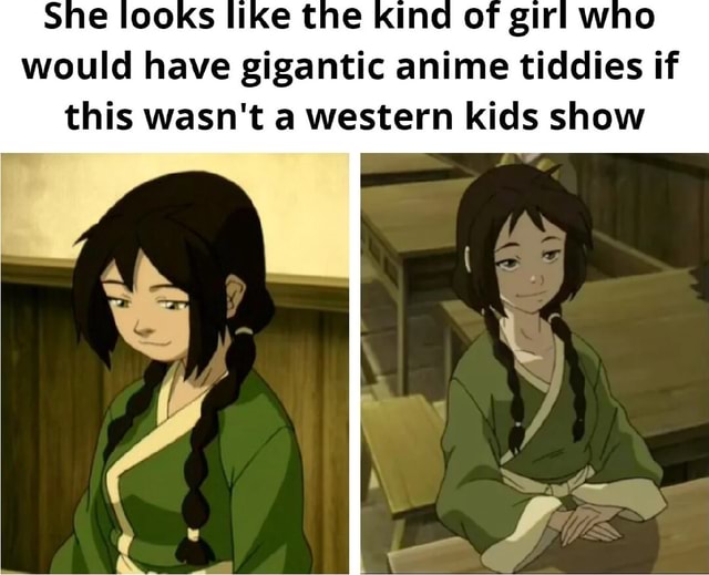 LOOKS would have gigantic anime tiddies if this wasn't a western kids ...