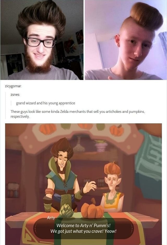 Zicygomar zsnes: These guys look like some kinda Zelda merchants that ...