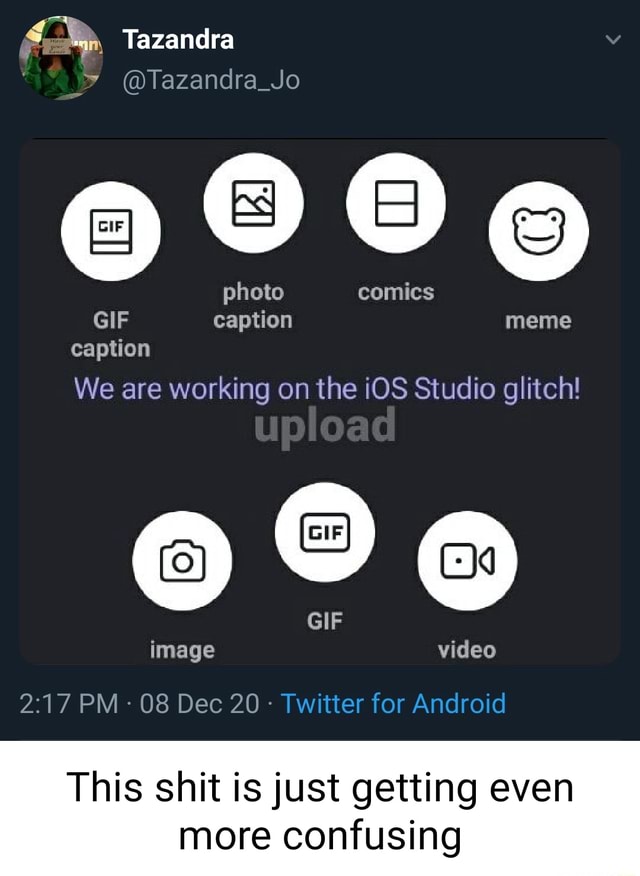 Tazandra @Tazandra_Jo photo comics GIF caption meme caption We are ...