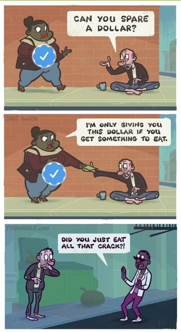 CAN YOU SPARE A DOLLAR? TM ONLY GIVING you THIS DOLLAR YOU GET ...