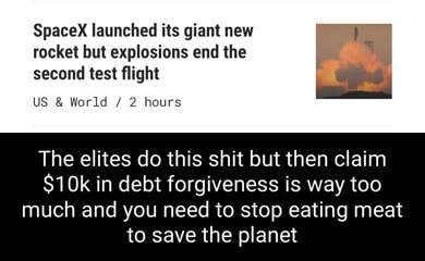 SpaceX launched its giant new rocket but explosions end the second test ...