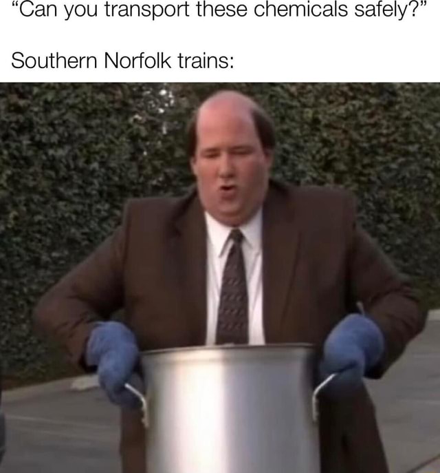 'Can you transport these chemicals sately'?" Southern Norfolk trains ...