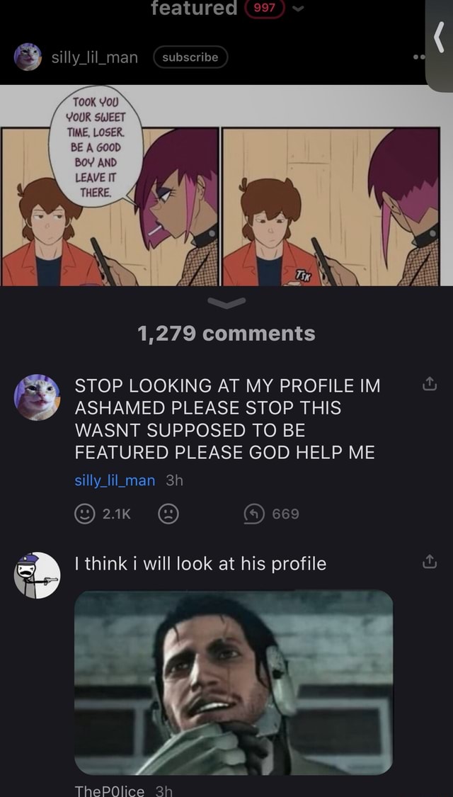 Featured silly_lil_man (subscribe / Took You / YOUR SWEET \ TIME, LOSER ...