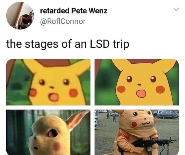 The stages of an LSD trip - iFunny