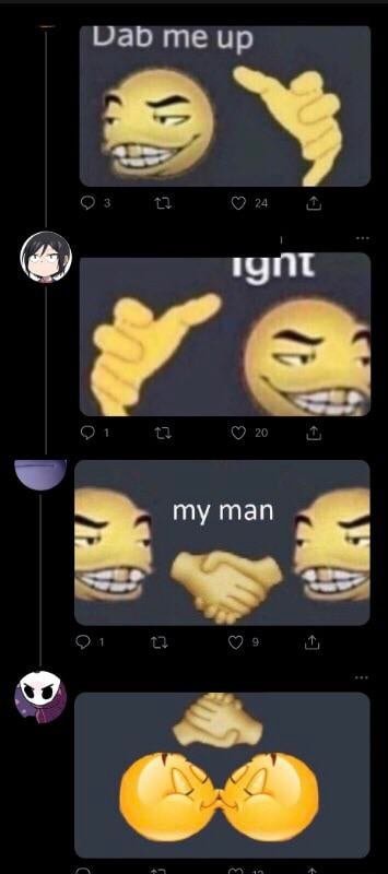 Dab me up my man CC - iFunny